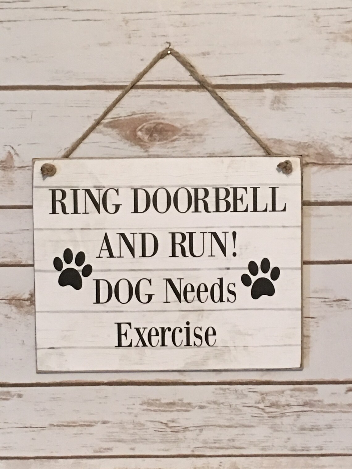 Dog Signring Doorbell and Runwelcome Signdoor Signwood Dog - Etsy