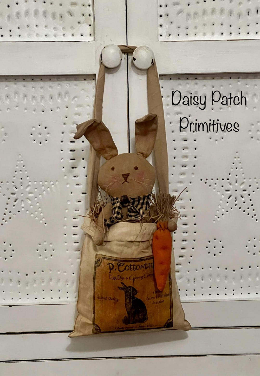 Primitive Bunny Rabbit,primitive Rabbit Doll,primitive Easter Decor ...