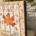 Primitive Fall Sweet Fall Sign Rustic Fall Sign Autumn - Etsy