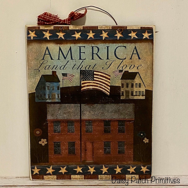 Americana Decor - Etsy