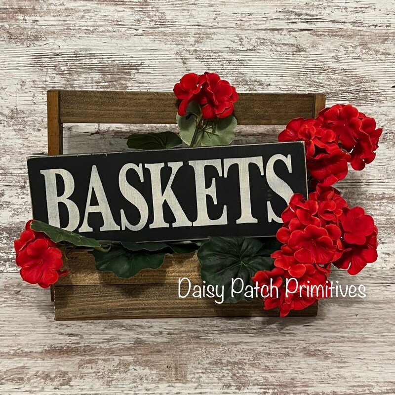 Primitive Basket - Etsy