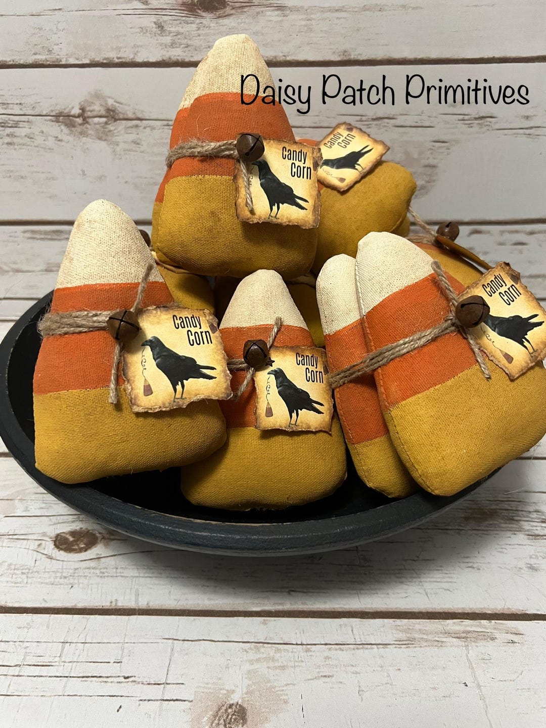 Primitive Grungy Candy Corn Bowl Fillers: Halloween Autumn Decor - Etsy