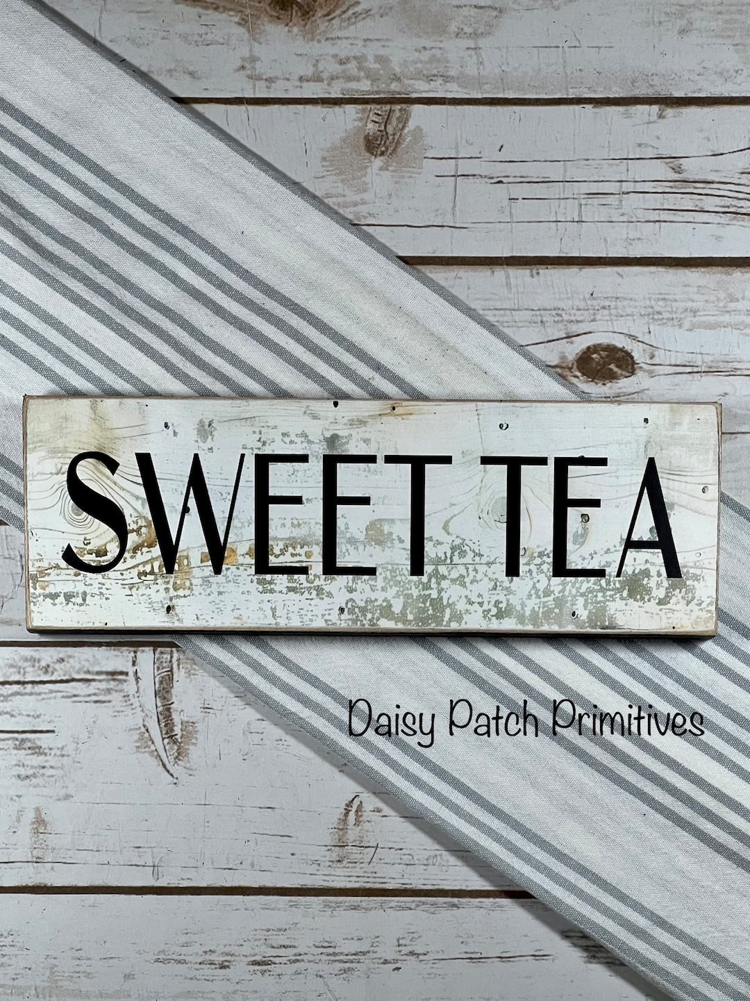 Sweet Tea Farmhouse Sign ~ Country Style Wall Decor ~ Wood Sweet Tea ...