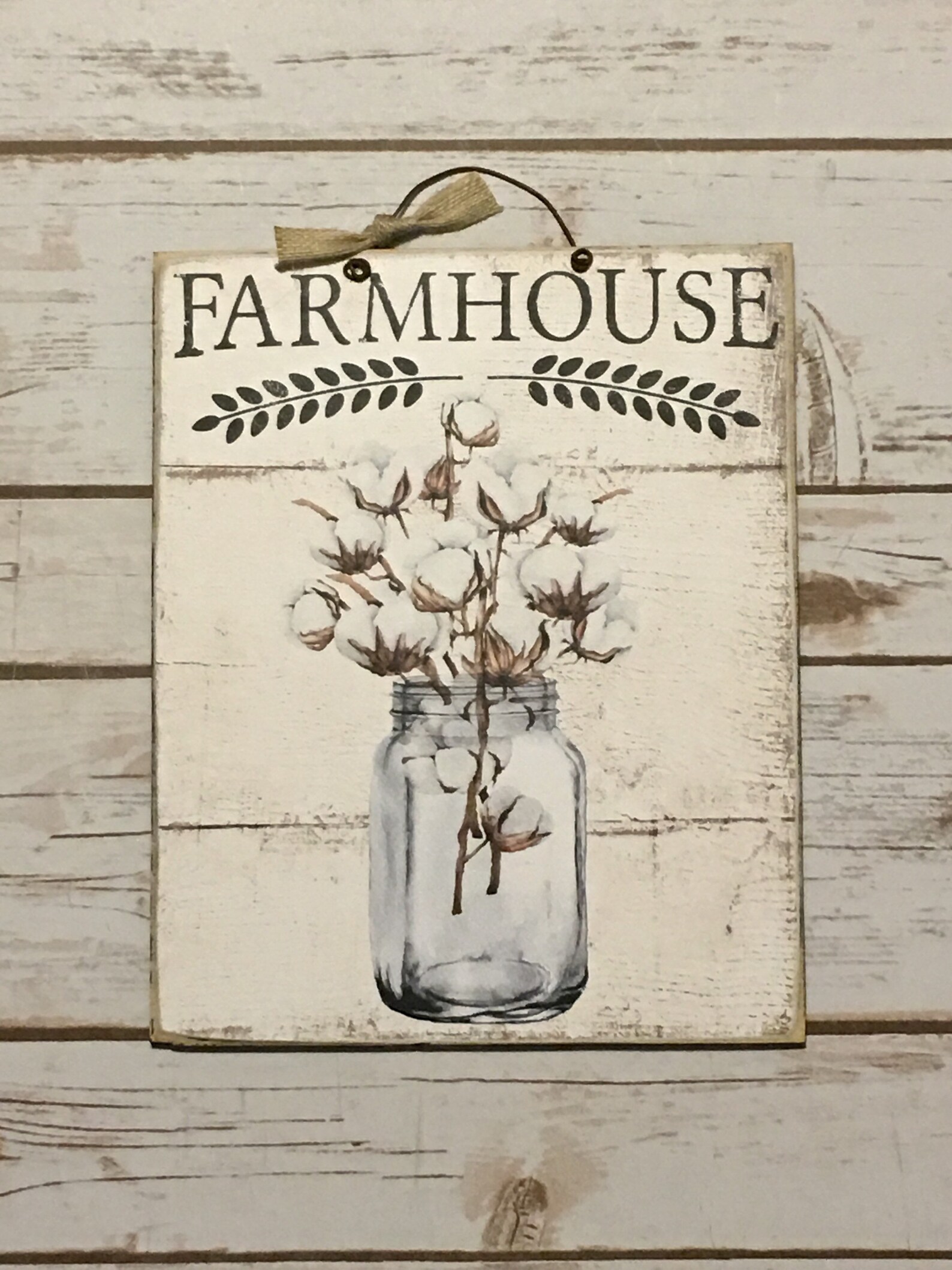 Farmhouse Signfarmhouse Decorfarm Style Signrustic | Etsy