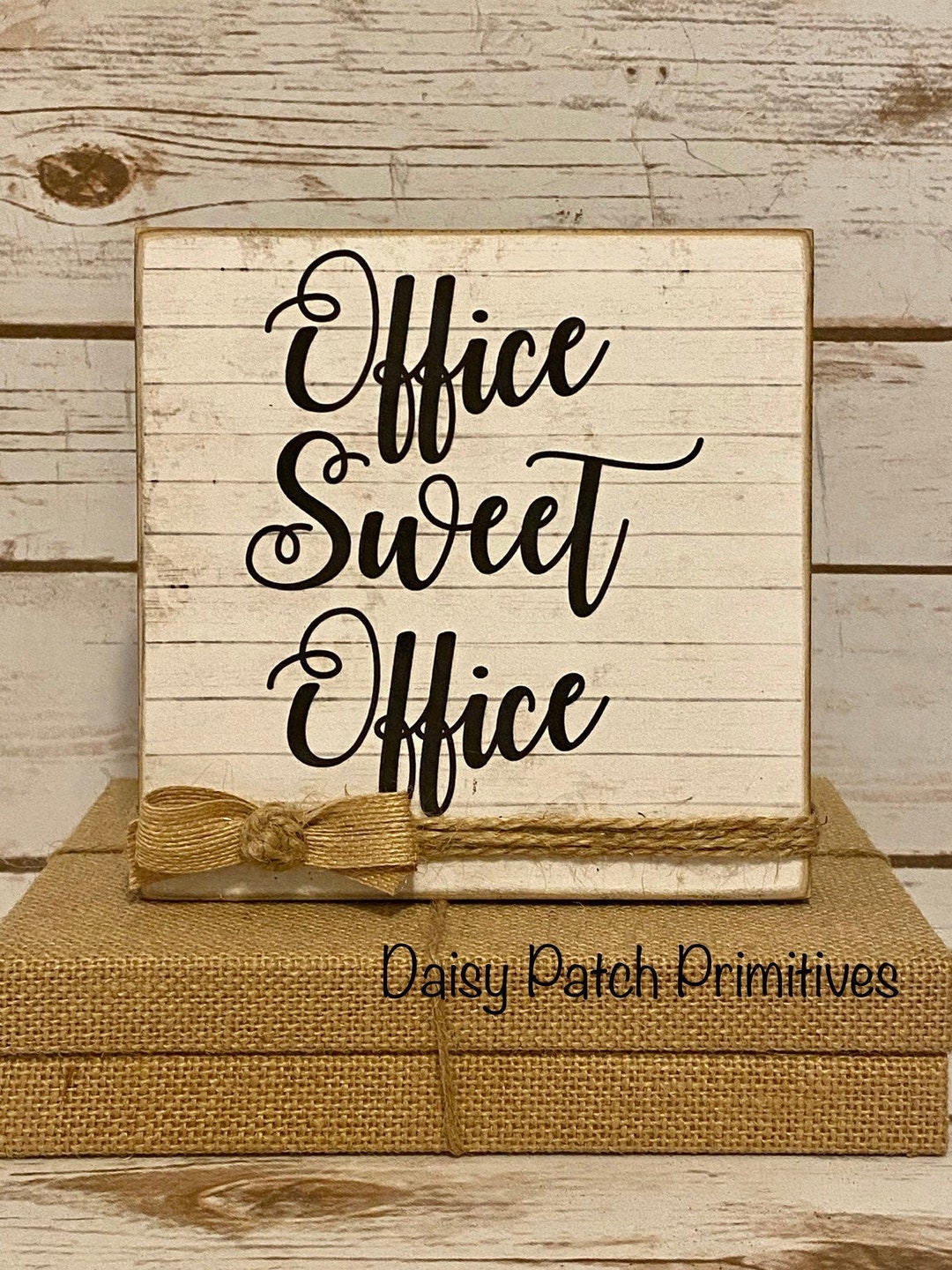 Office Sweet Office Sign,rustic Farmhouse Style Office Decor,primitive ...