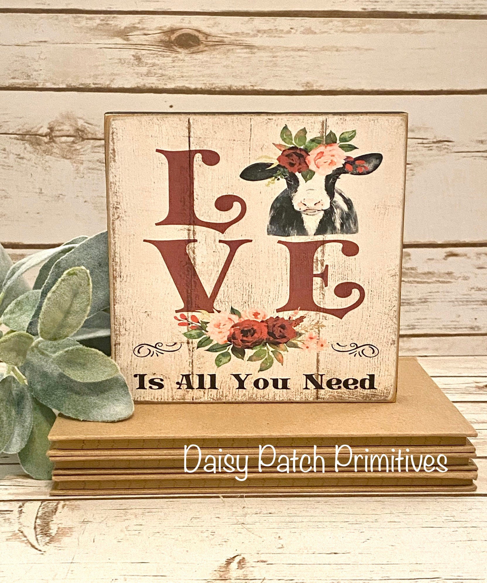 Primitive Valentine Decorvalentine's Day Signprimitive - Etsy