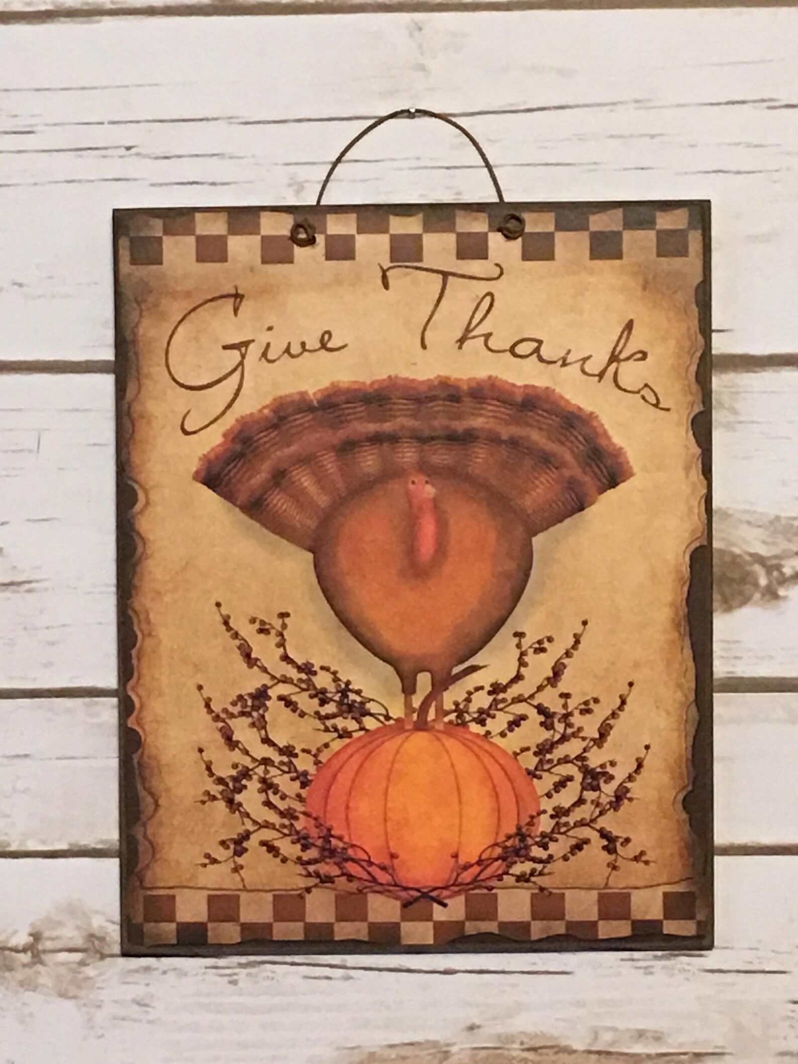 Thanksgiving Decorthanksgiving Signthanksgiving Turkey - Etsy