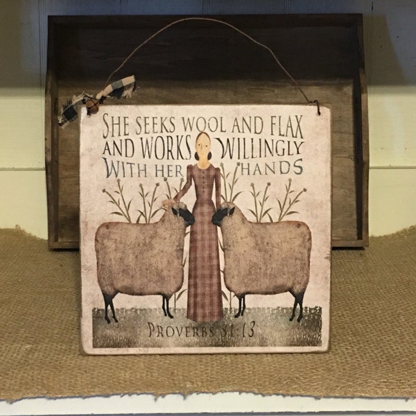 Primitive Sheep - Etsy