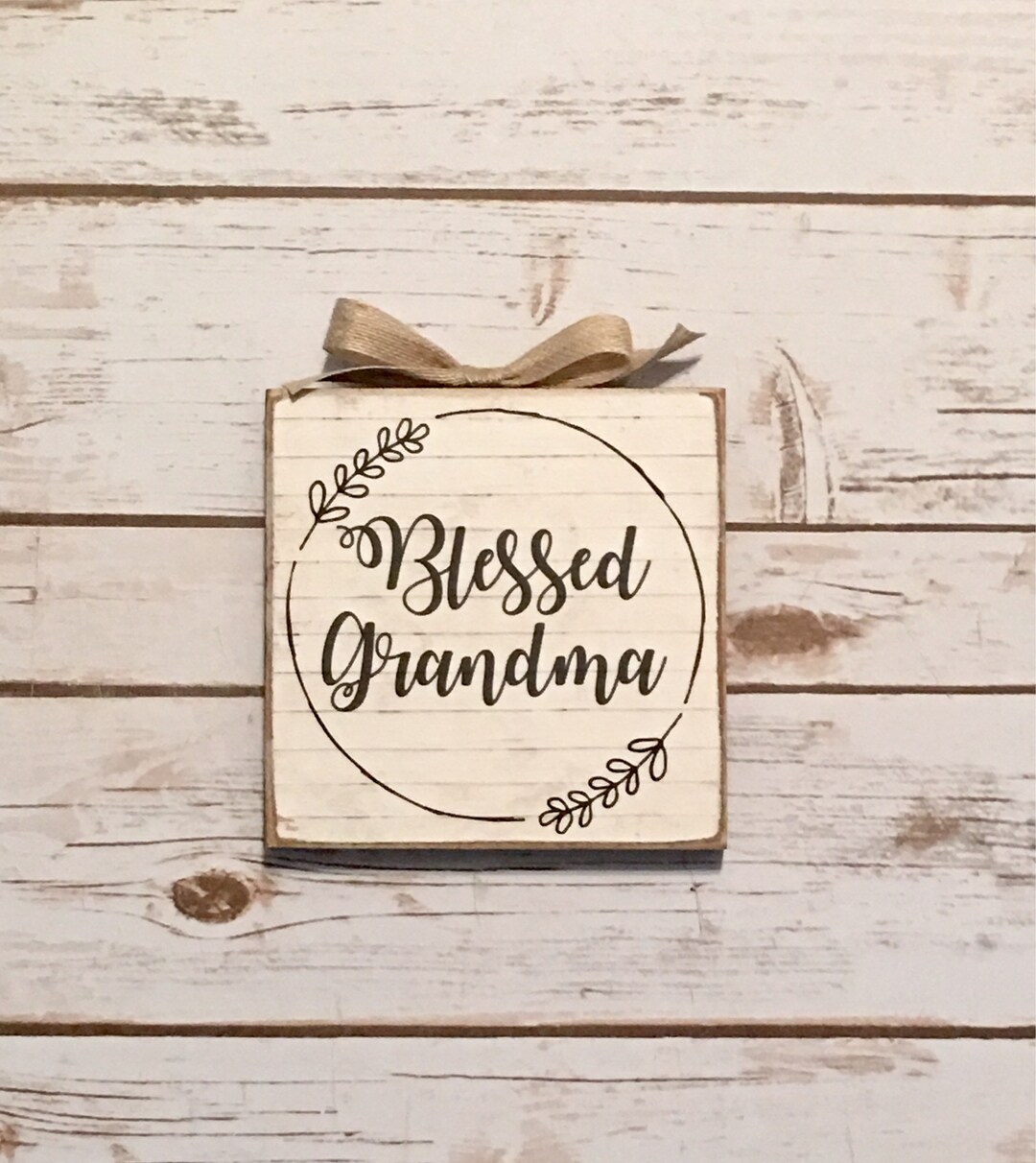 Blessed Grandma,grandma Gift,grandma Sign,grandma Plaque,nanny,gigi ...