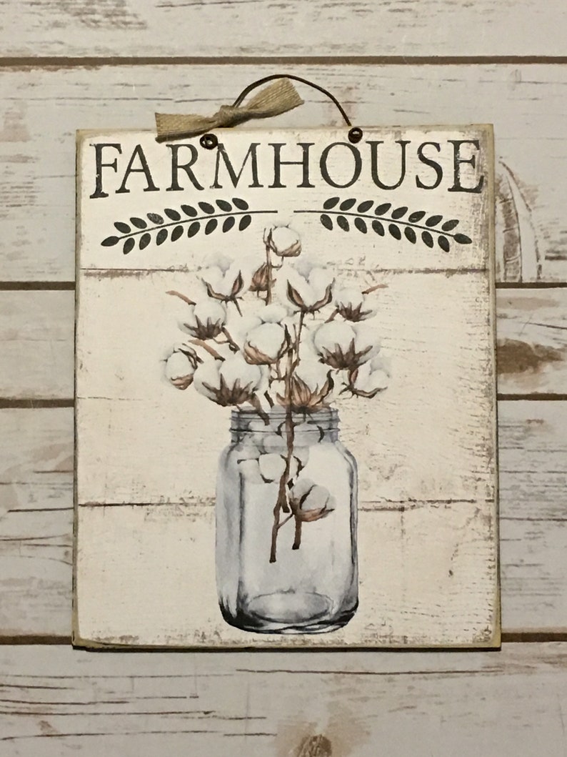 Farmhouse SignFarmhouse DecorFarm Style SignRustic | Etsy