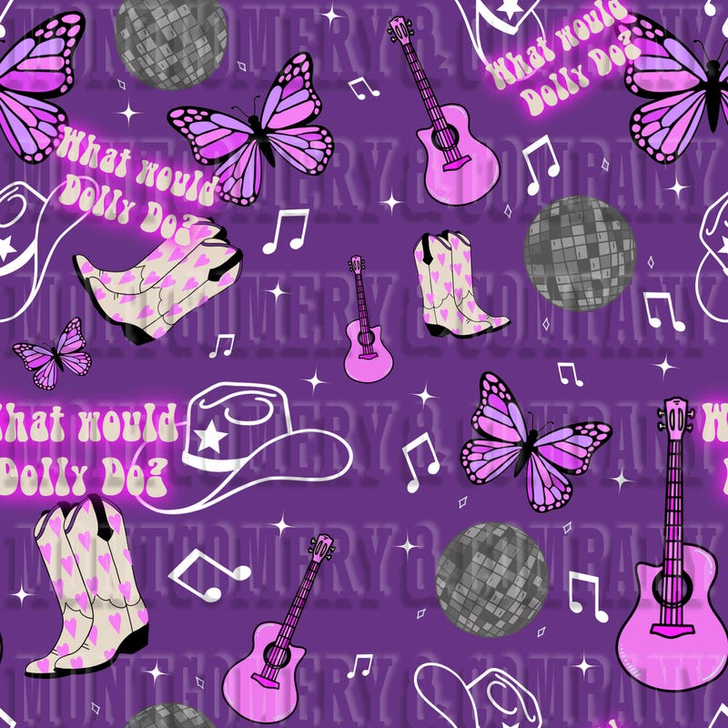 Dolly Parton Pattern - Etsy