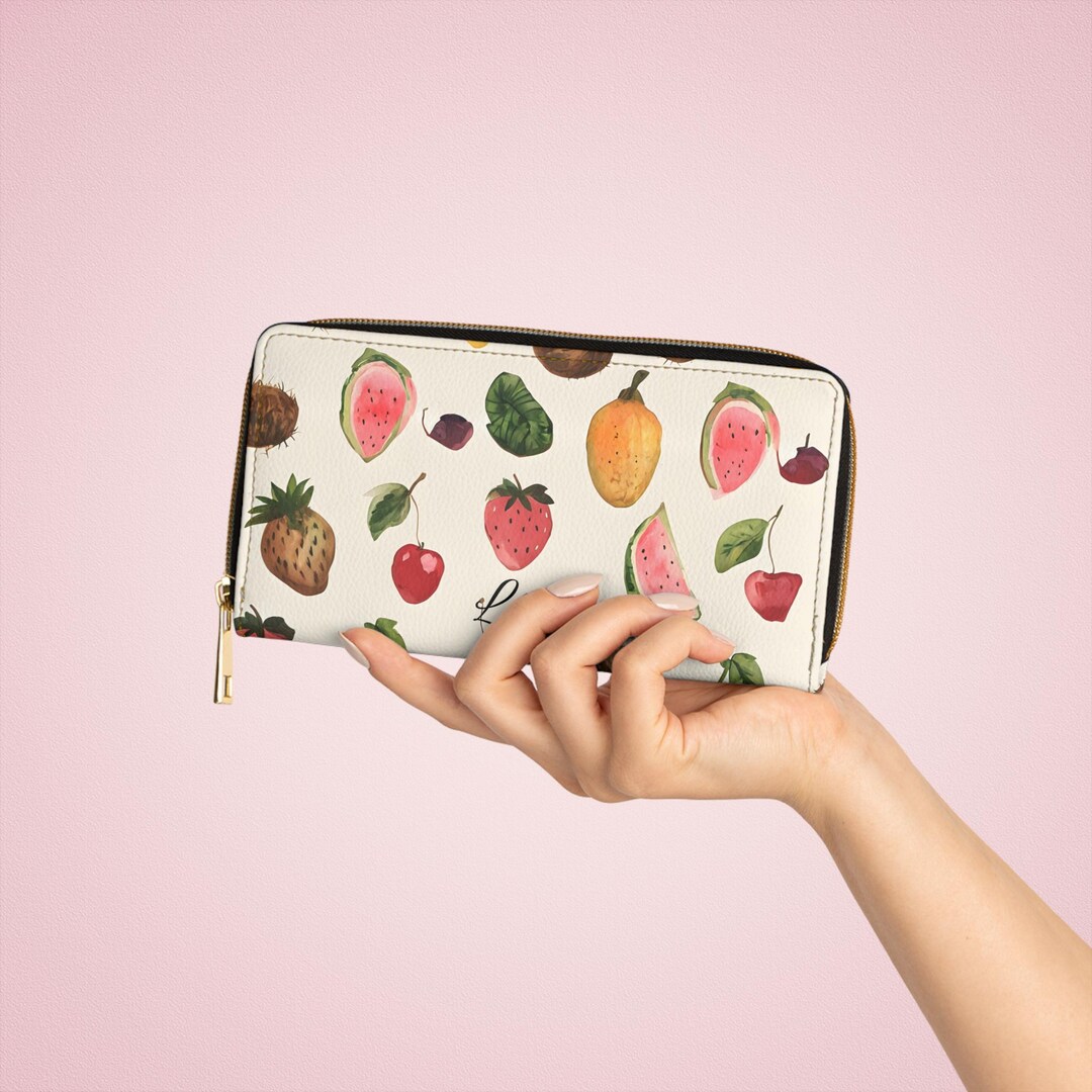 Kids Wallet, Personalized Kids Fruit Wallet,kids First Wallet,fruit ...