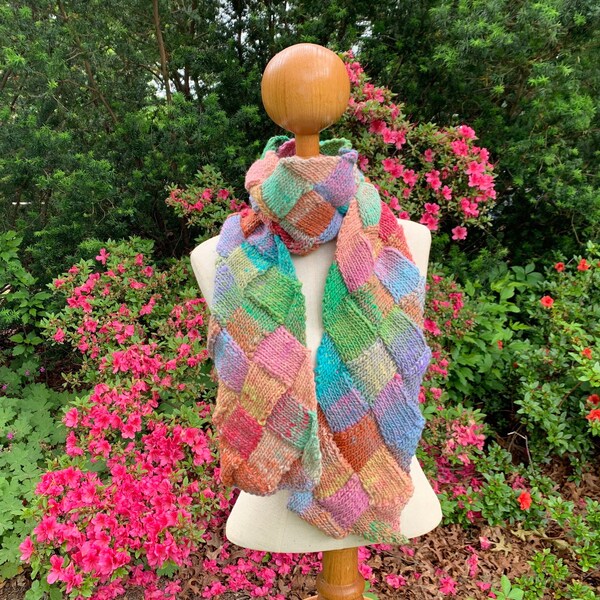 Patchwork Scarf - Etsy