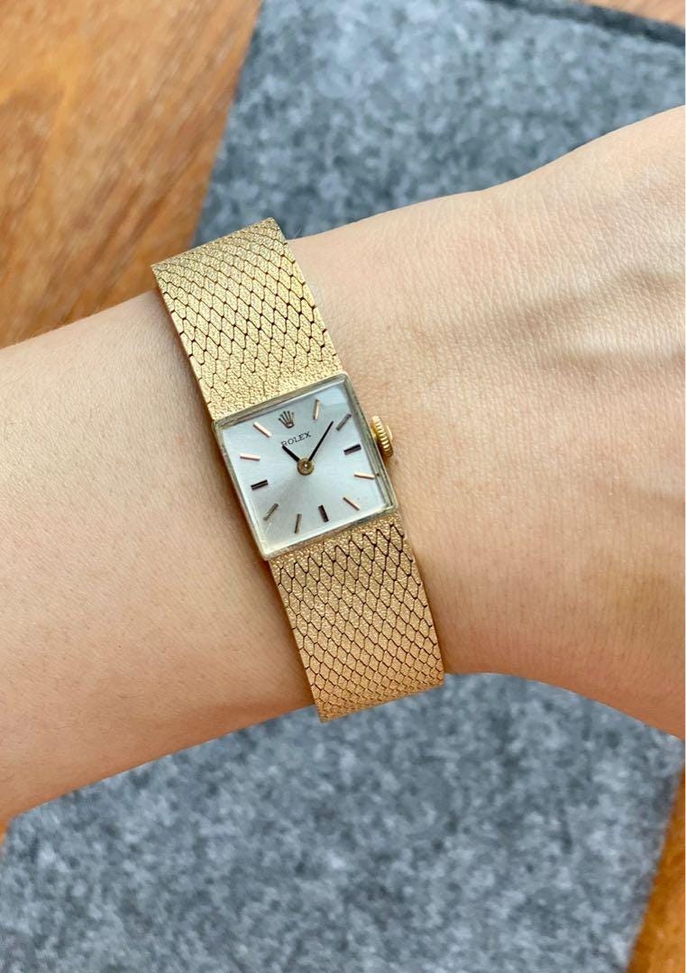 Vintage 14k Solid Gold Watch 14K Yellow Gold Watches - Etsy