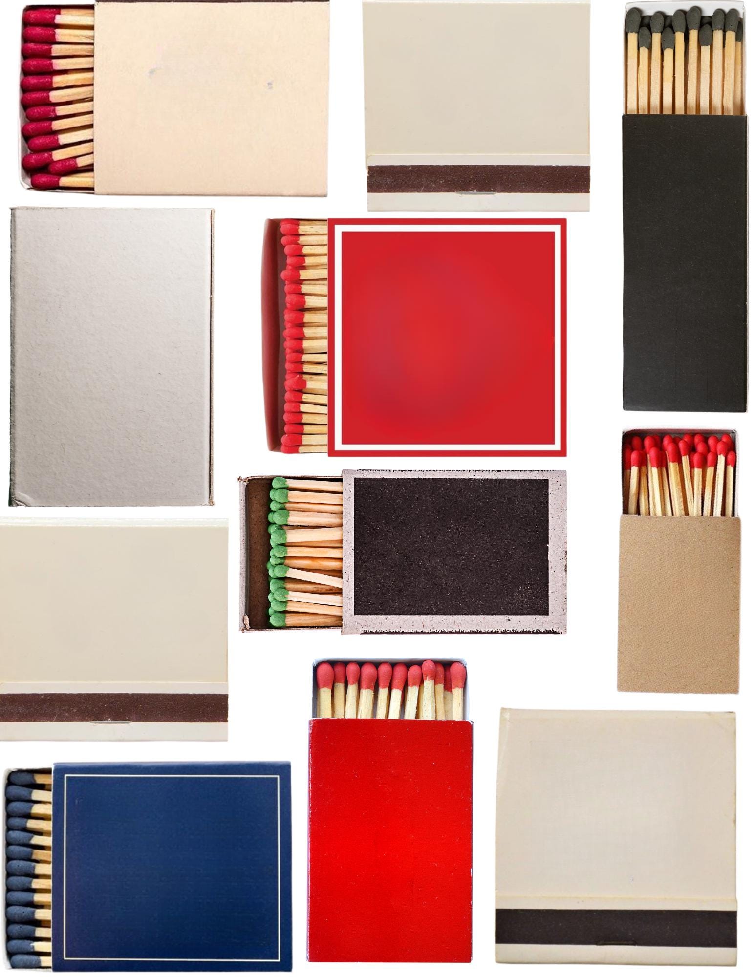 Blank Matchbox Poster Template, Blank Matchbook Template, Blank ...