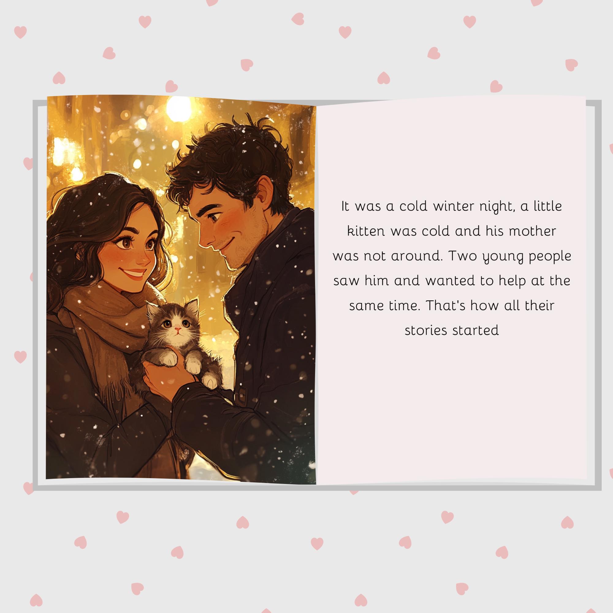 Custom Love Story Book Our Love Story Book Anniversary Gift Sentimental ...