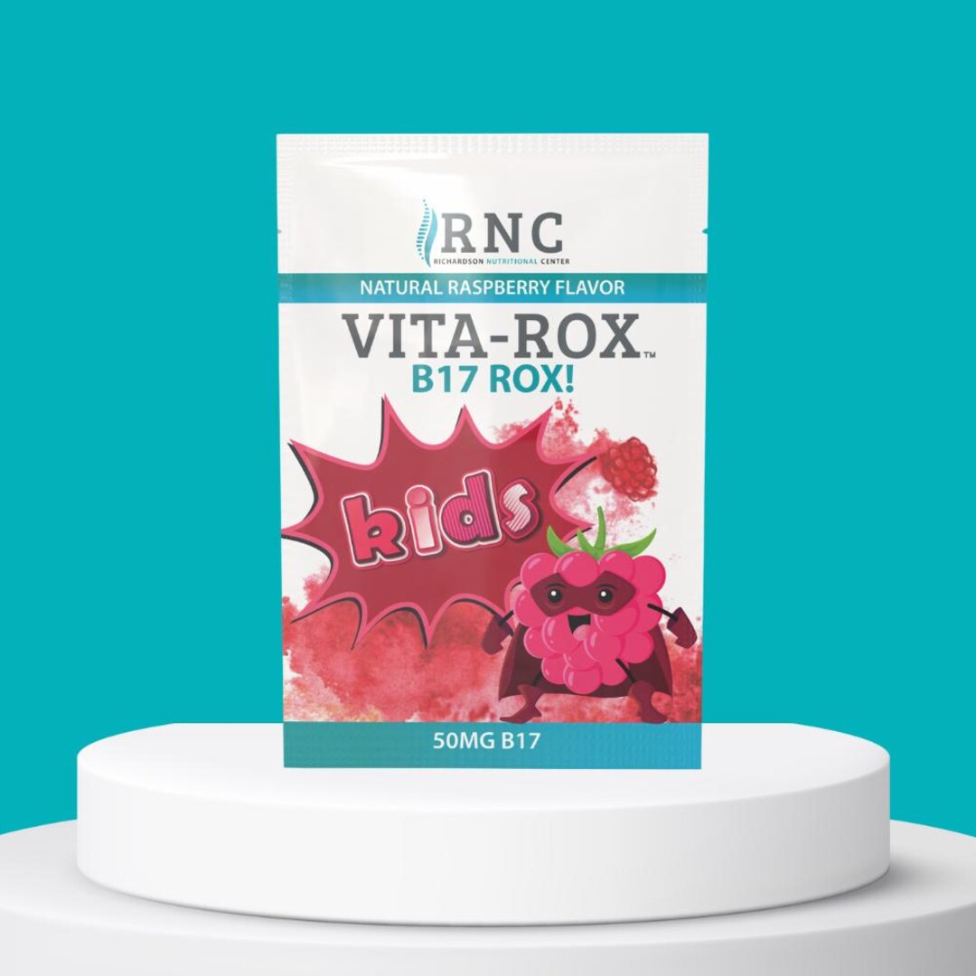 Vita-rox 50mg B17 - Natural Raspberry Flavor (for 4+) - Etsy