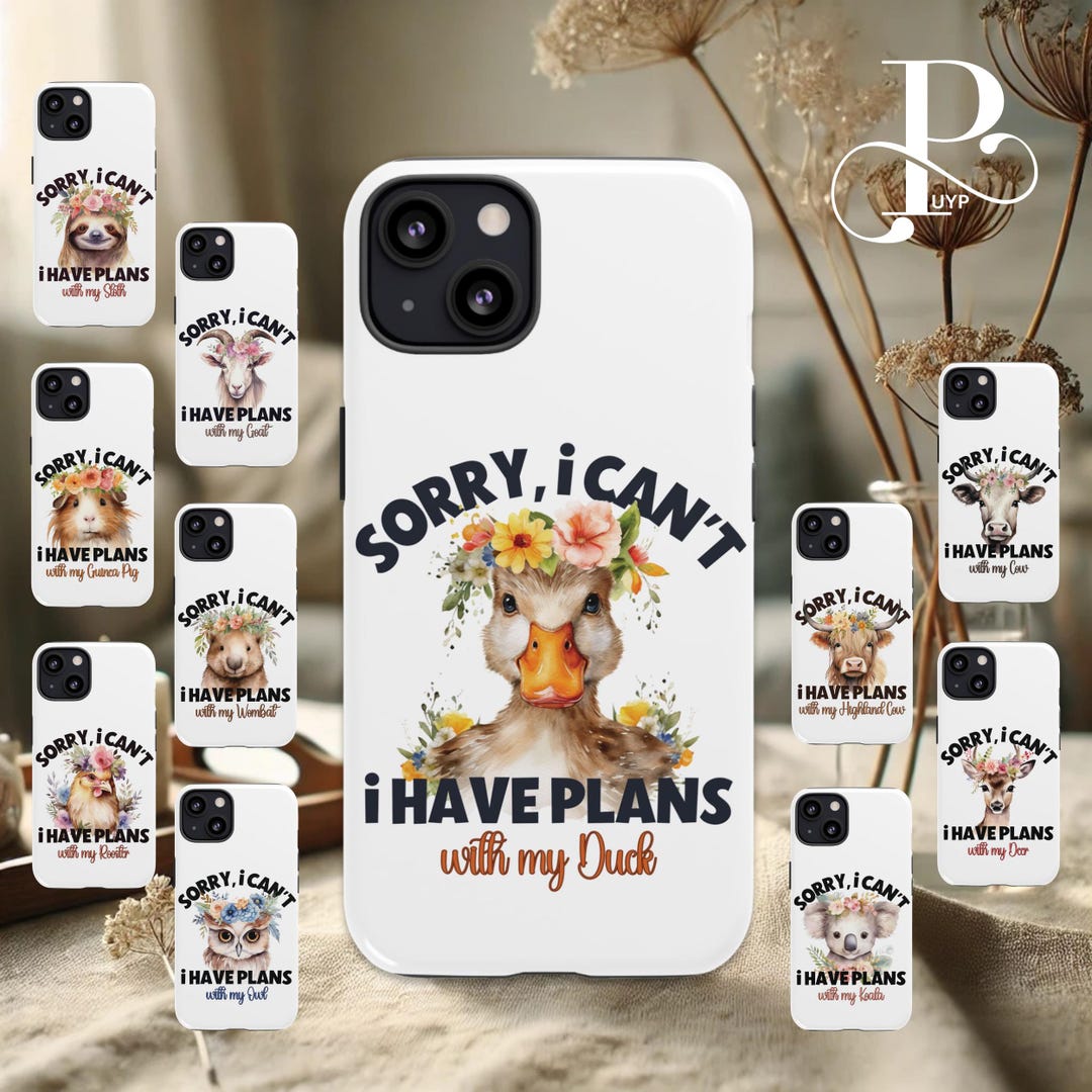 Cottagecore Phone Case, Farm Animals, Floral Gift, Quote, Cute Boho ...