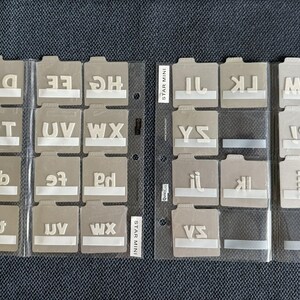 Quickutz Mini Alphabet Dies, Uppercase, Lowercase, Numbers, Punctuation ...