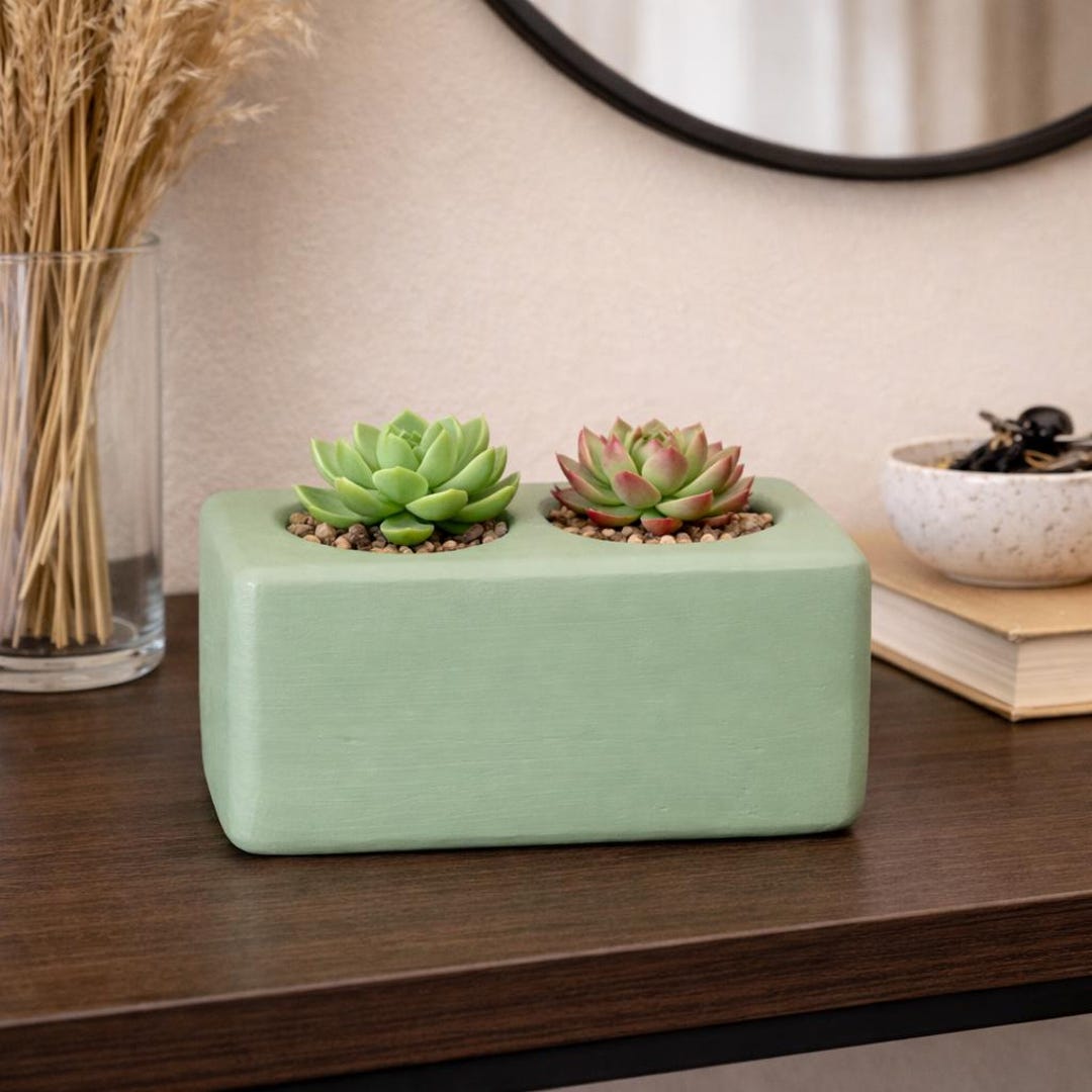 Handmade 4x4 Wood Succulent Planter - Etsy