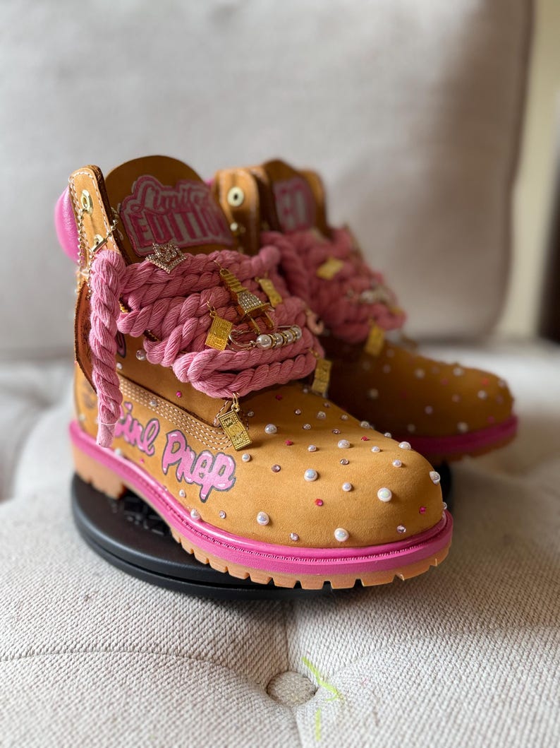 Custom Girls Boots: Designer-inspired, CEO Limited Edition, Patched ...