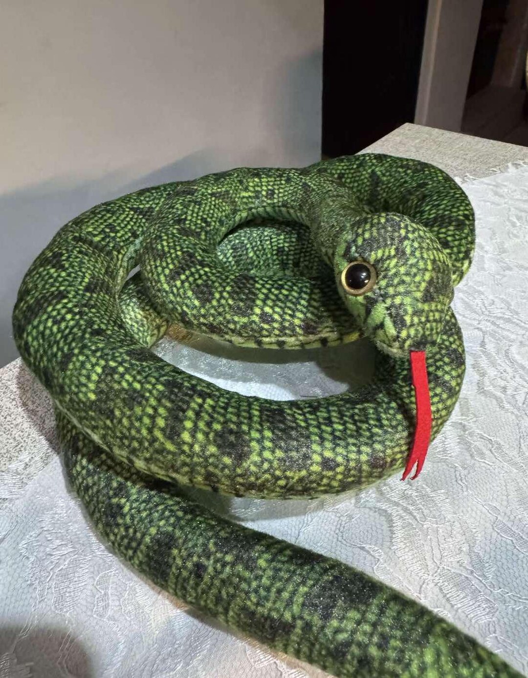 Artificial Python 160cm Plush Toy – Realistic Long Snake Plush for Home ...