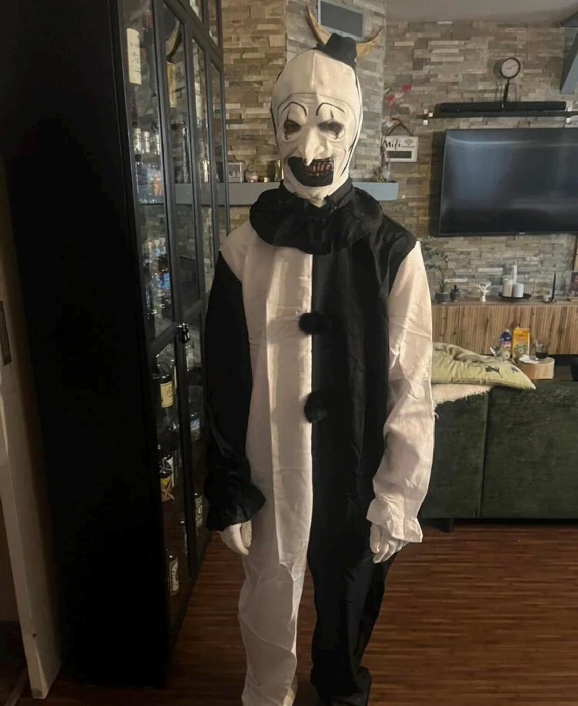 Terrifier Horror Mask, Art the Clown, Halloween Mask, Carnival Mask ...