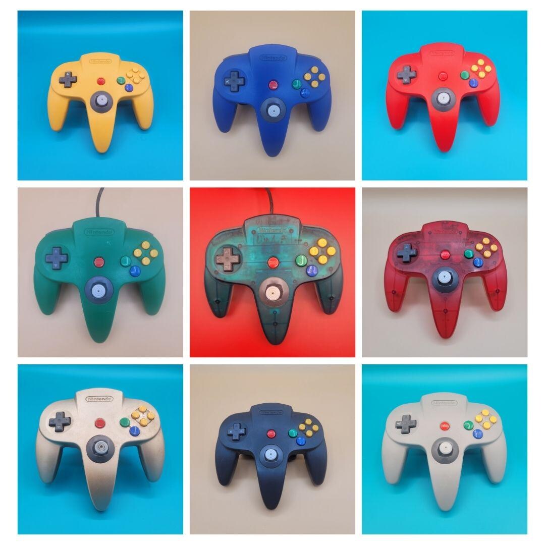 Official Nintendo 64 N64 Controller Game Pad Nus-005 Oem [tight & Loose ...