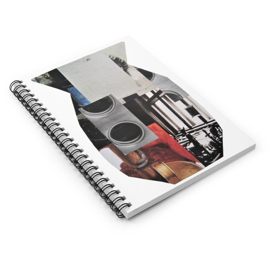 Spiral Notebook Industrial Vessel Pattern | Ideas Dream Diary ...