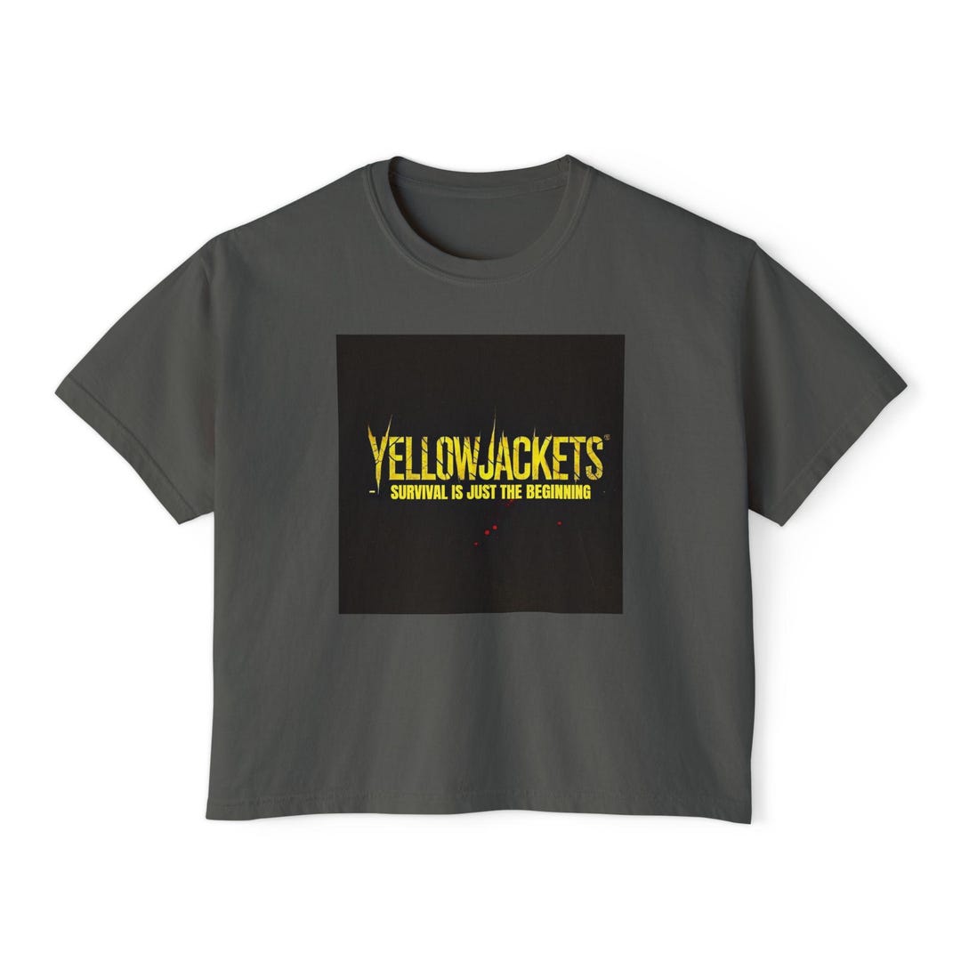Yellowjackets Horror TV Show Women's Boxy Tee, Graphic Tee ...