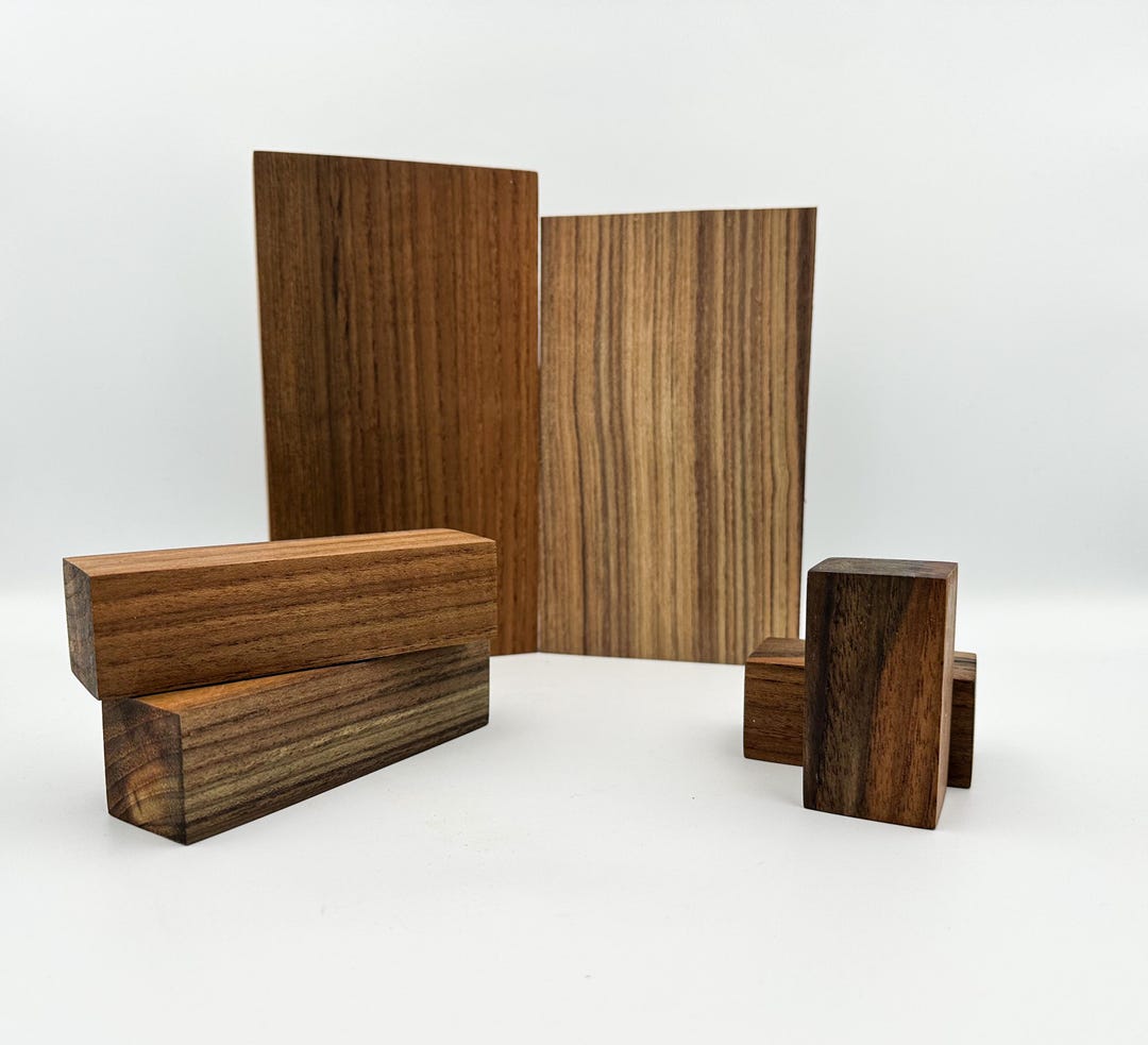 Authentic Burmese Teak Wood Block, Premium Golden Teak for DIY Projects ...