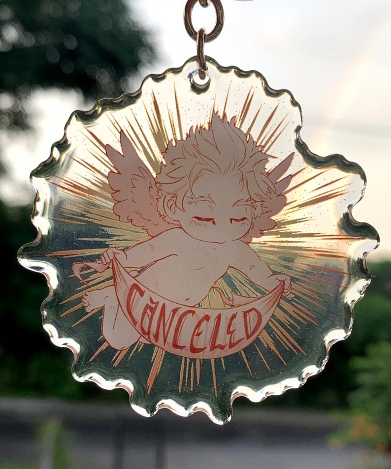CANCELED Baby Hawks BNHA Keychain - Etsy