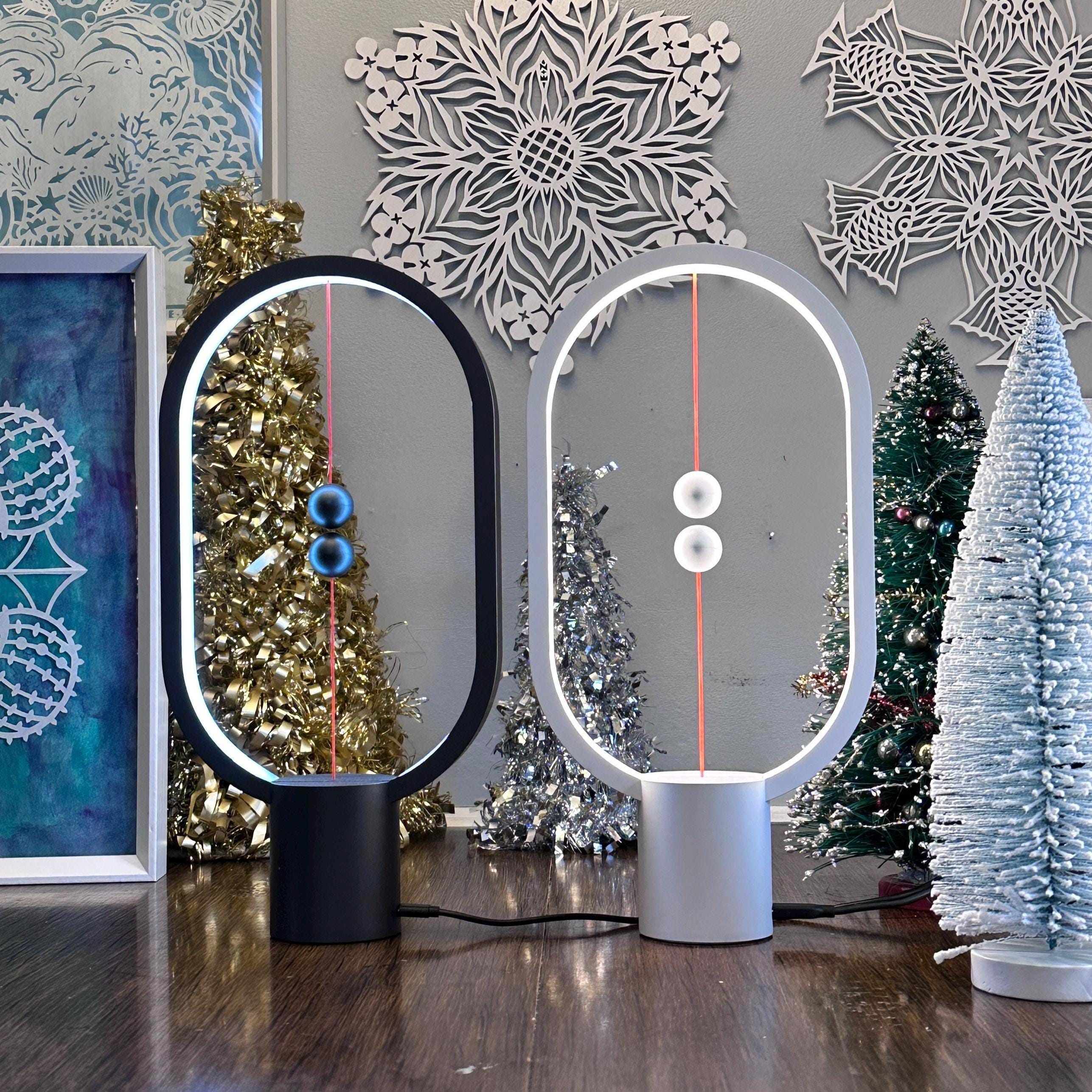 Magnetic Balance Lamp, Rechargeable Floating LED Desk Light - Etsy