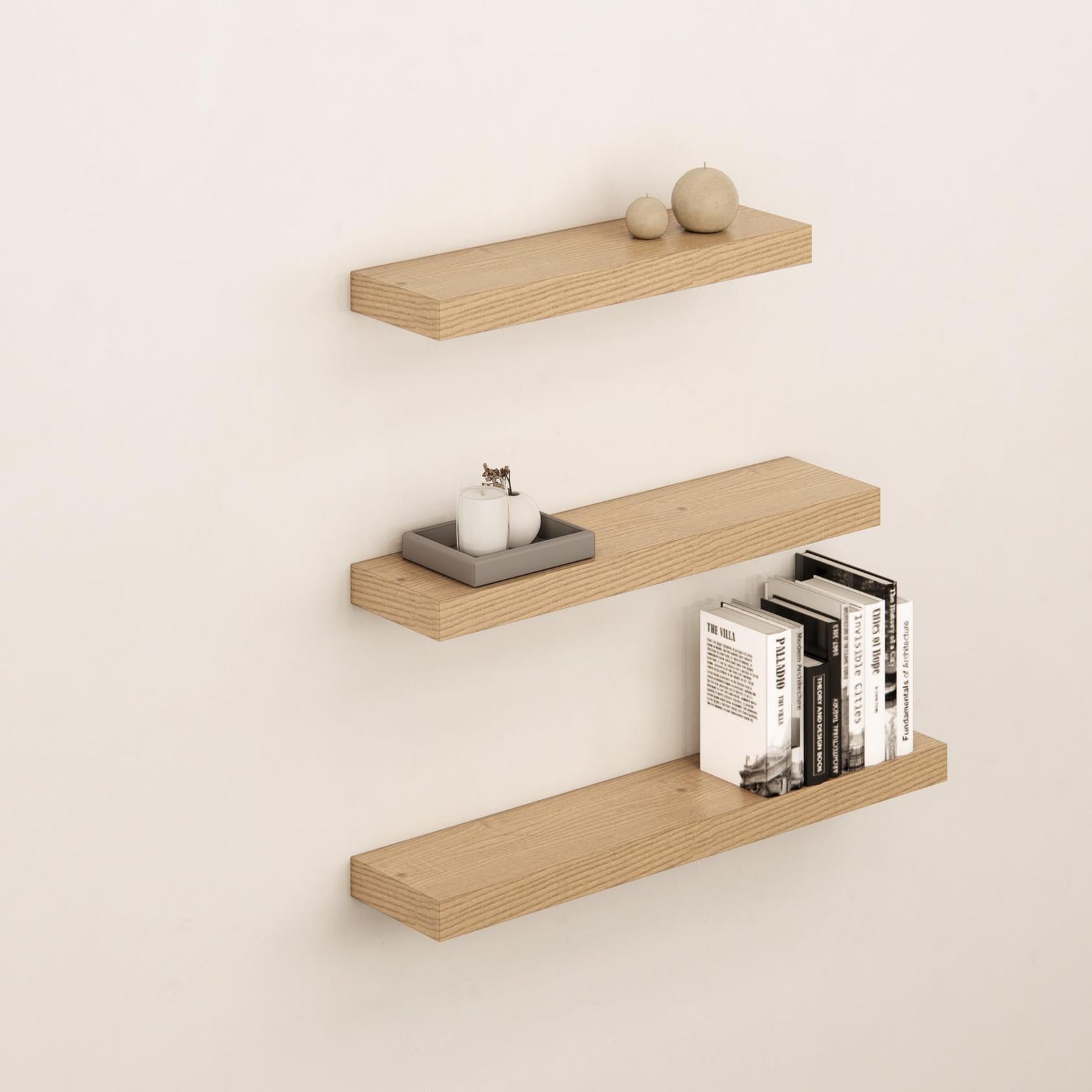 60cm Personalized Wood Floating Shelf - Etsy