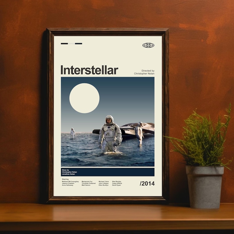 Interstellar Poster: Interstellar Movie Print (digital Download) - Etsy