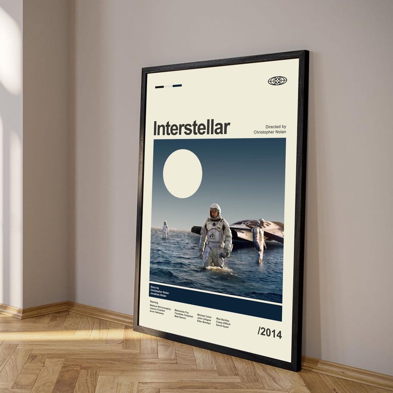 Interstellar Poster: Interstellar Movie Print (digital Download) - Etsy