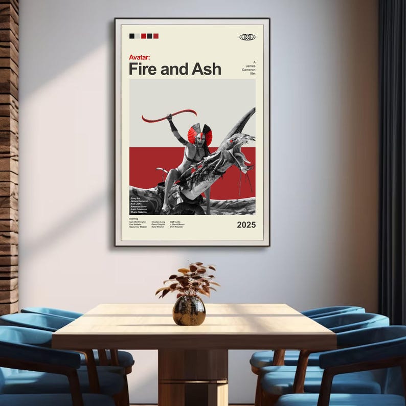 Avatar Fire and Ash Poster: Avatar Movie Print (digital Download) - Etsy