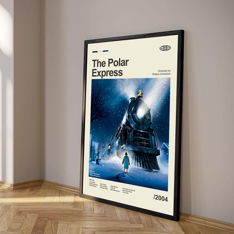 The Polar Express Poster: the Polar Express Movie Print (digital ...