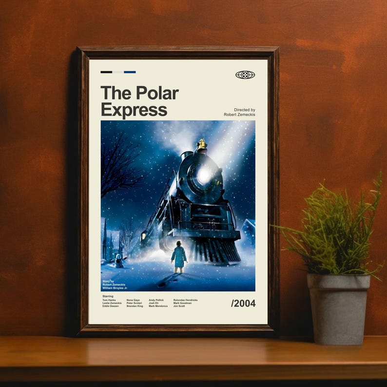 The Polar Express Poster: the Polar Express Movie Print (digital ...