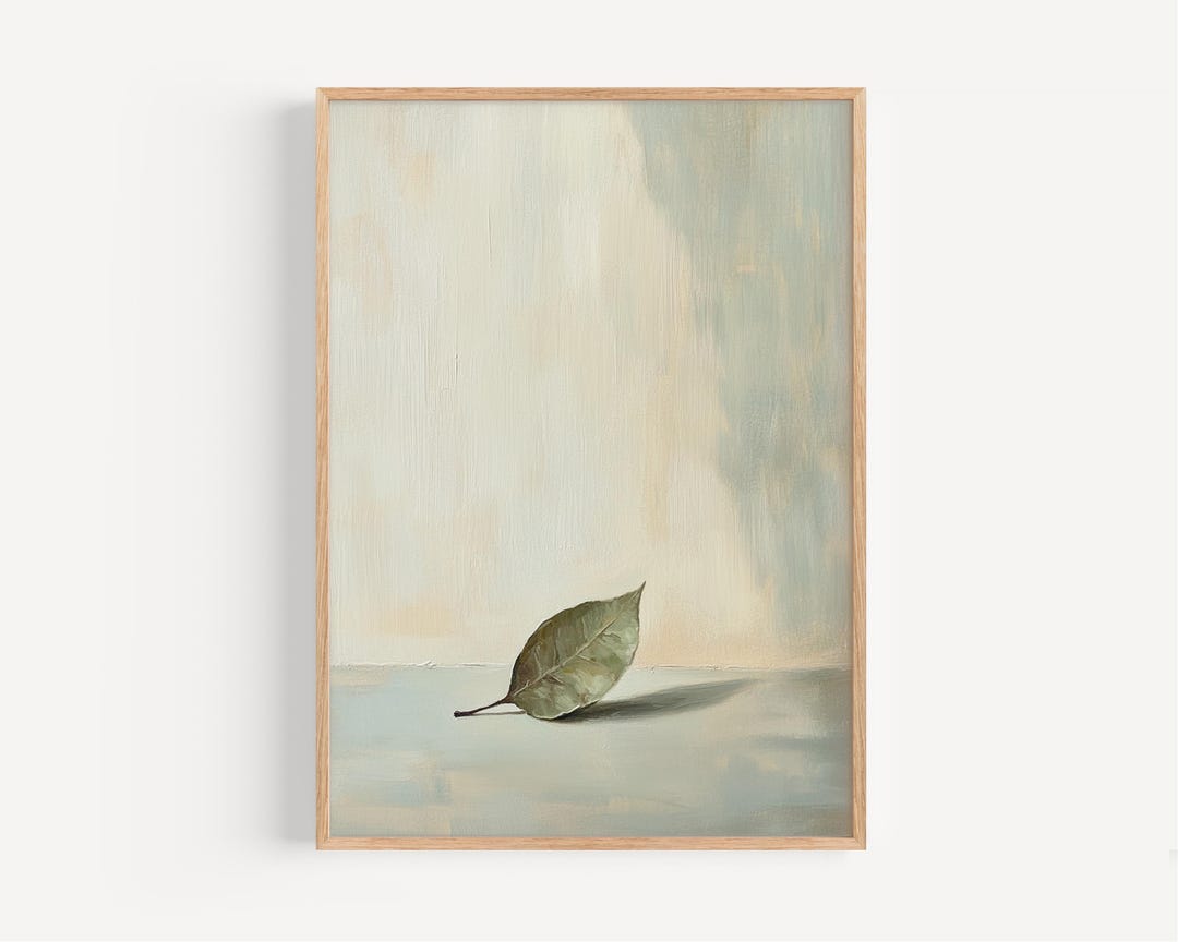 Fig Leaf of Eden, Digital Download, Minimalist Christian Art, Adam and ...