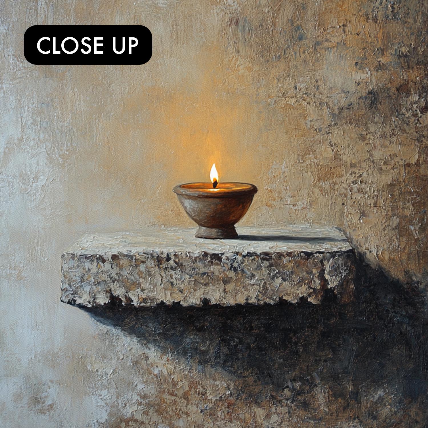 Light of the World, Biblical Oil Lamp DIGITAL DOWNLOAD, Christian ...