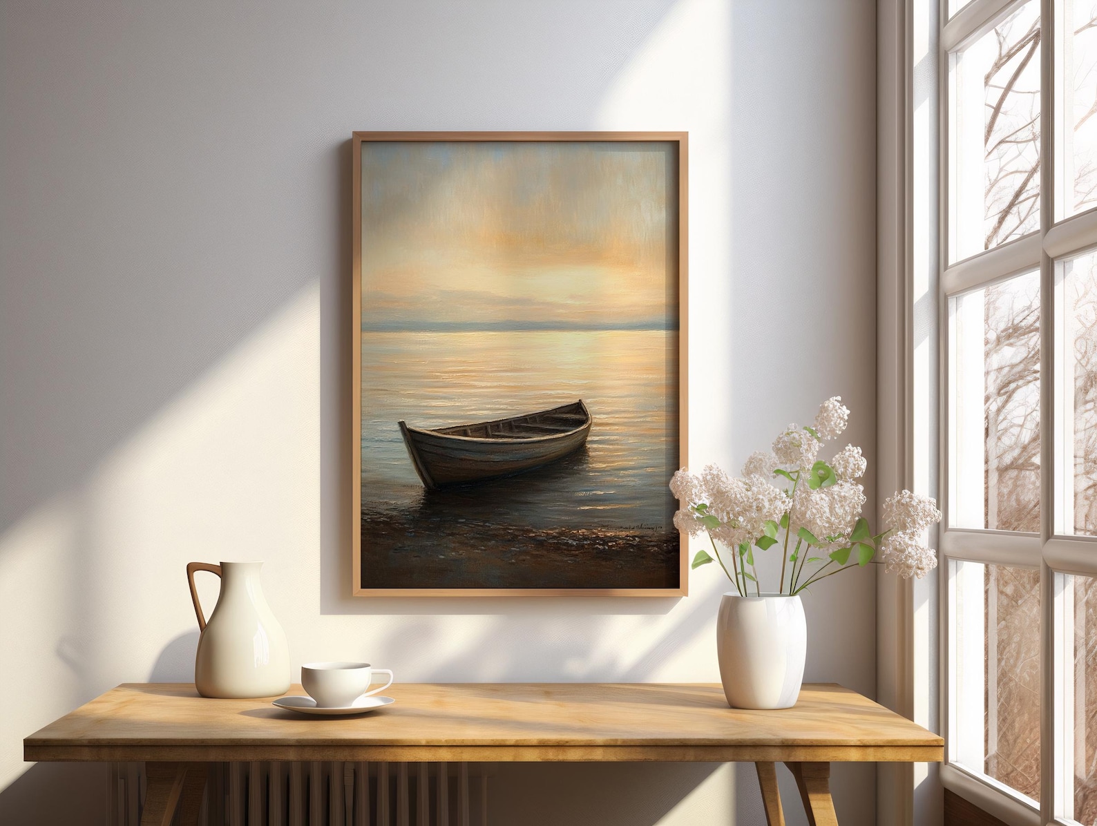 Sea of Galilee Boat, Jesus and Disciples Fishing DIGITAL DOWNLOAD ...