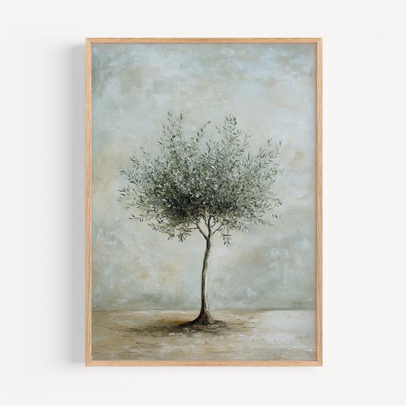 Olive Tree Art Christian - Etsy UK