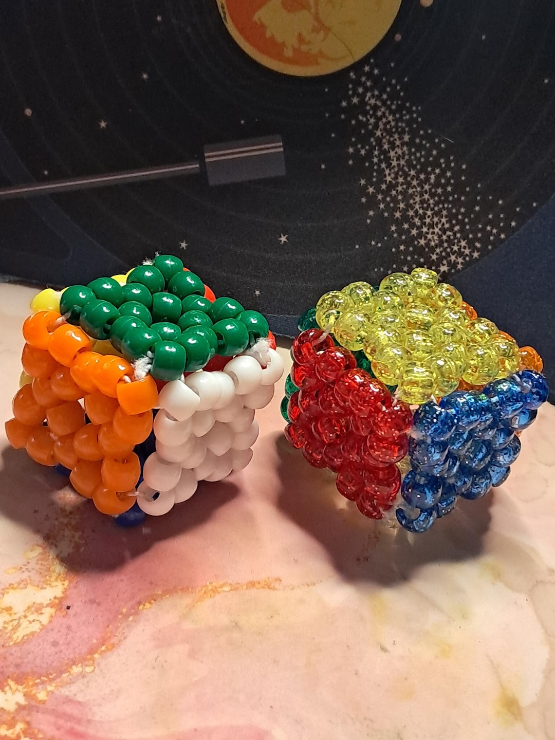 Kandi Fidget Rubik's Cube - Etsy