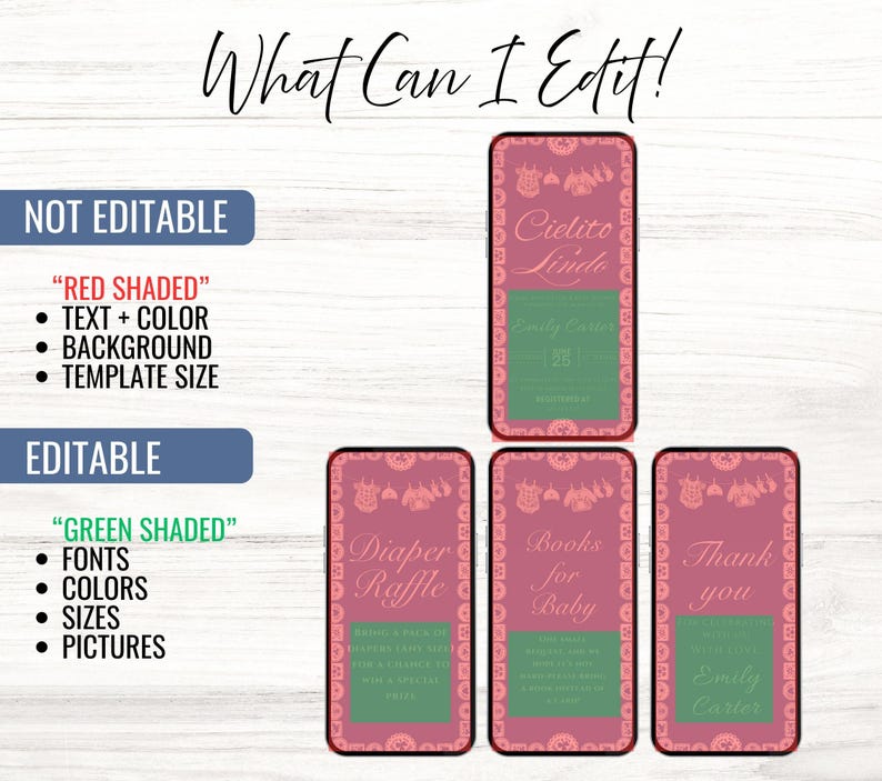 Editable Cielito Lindo Video Invitation, Animated Cielito Lindo Baby ...