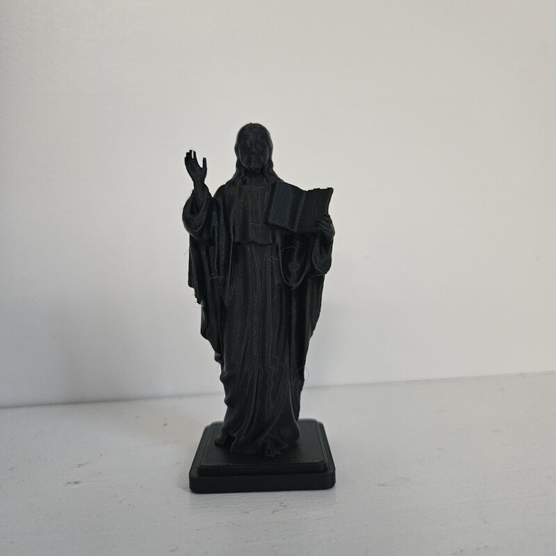 Black Jesus Statue - Etsy