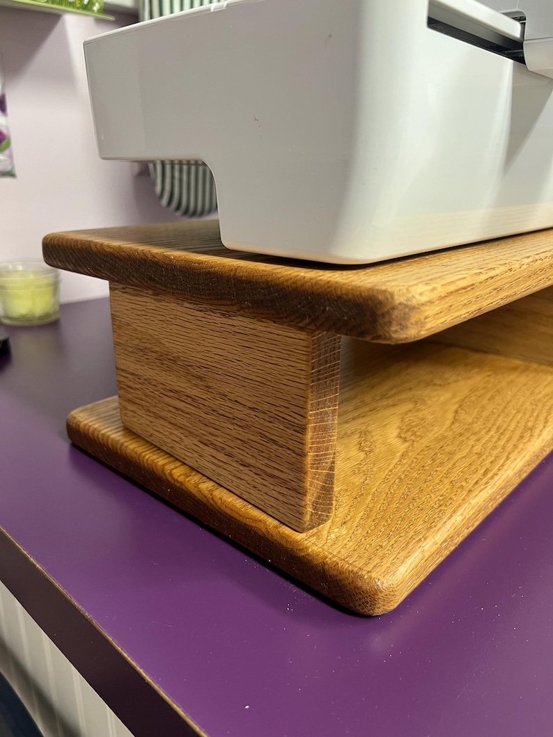 Embroidery or Sewing Machine Riser With Drawer~free Arm Stand for ...