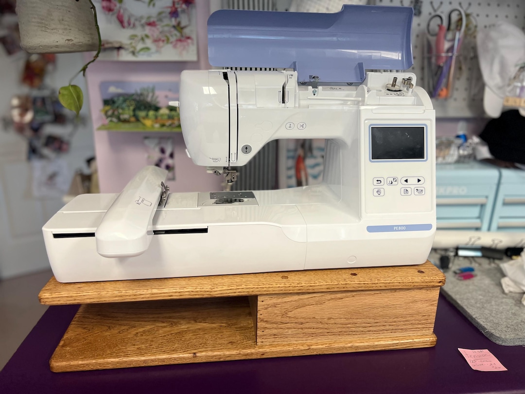 Embroidery or Sewing Machine Riser With Drawer~free Arm Stand for ...