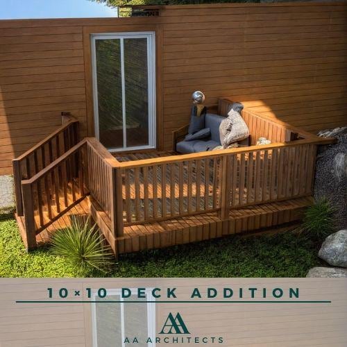 10x10 Deck Plans: DIY Square Deck Blueprint (instant PDF Download - Etsy