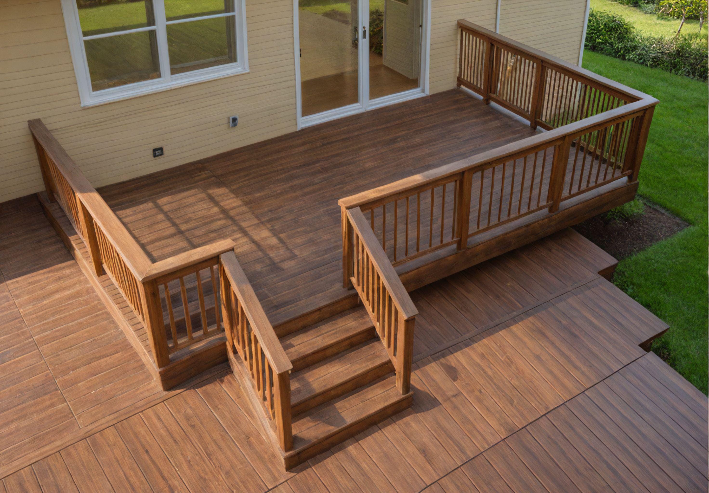 DIY Square Deck Blueprint: 18x10 Patio & Backyard Design (PDF Download ...